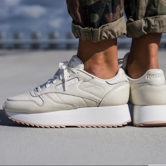 Reebok | Shoes | Reebok Classic Harman Ripple Double Platform Sneakers ...